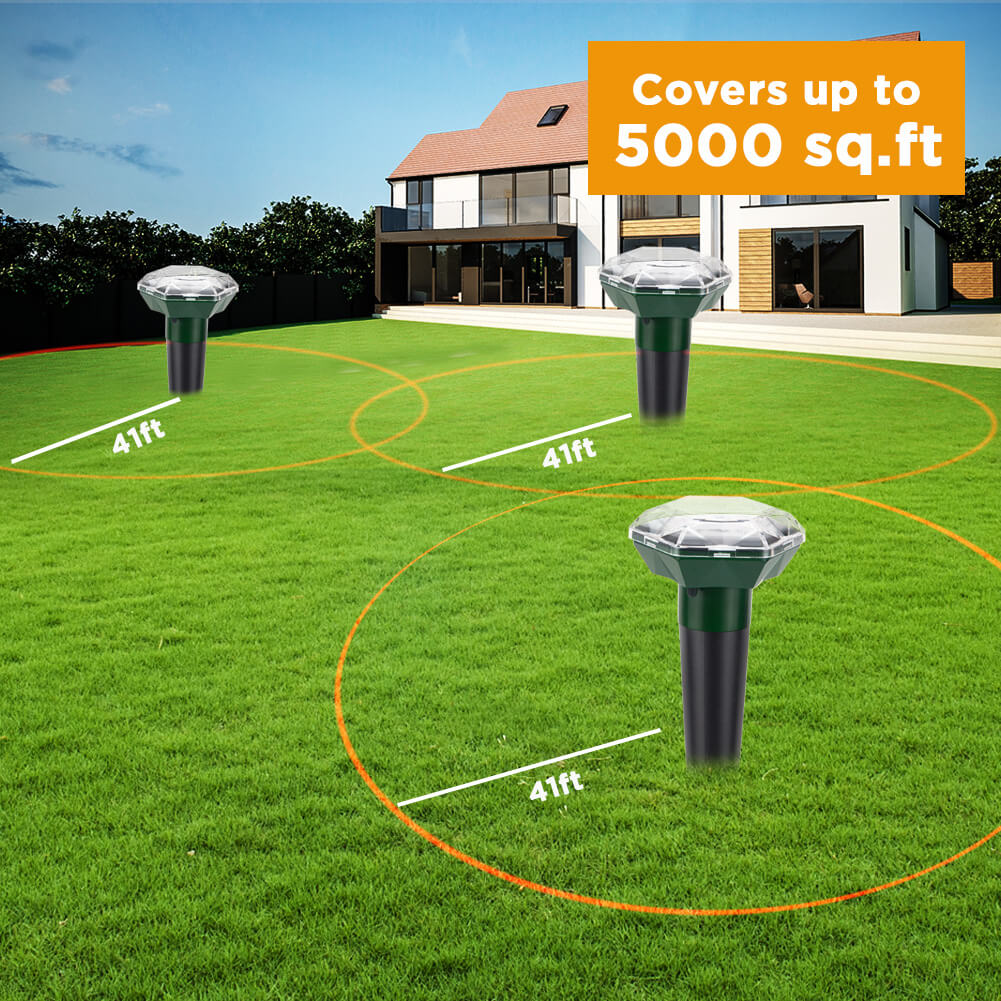 Diamond Sonic Mole Repeller (VS3136) – x-pest