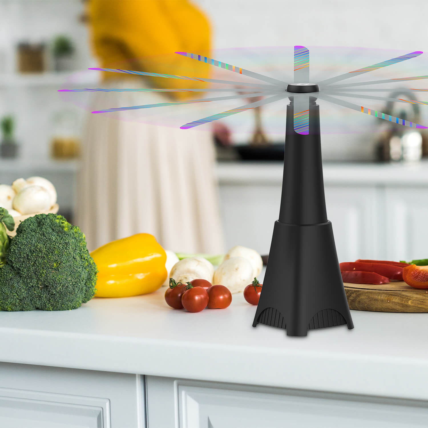 Fly Repellent Fan ( AR27 Black) - x-pest