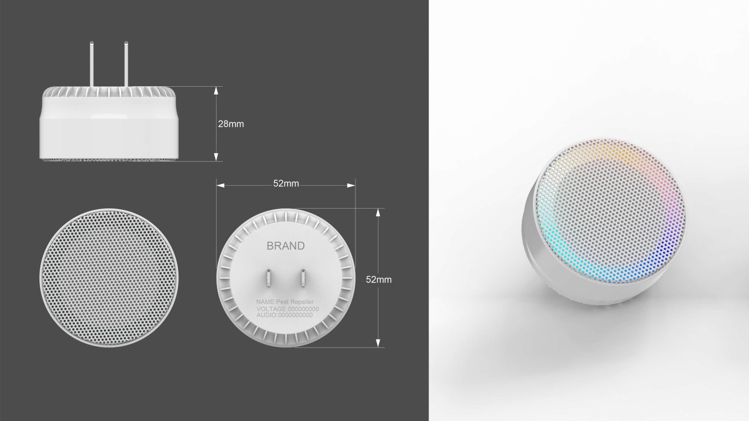 Mini Ultrasonic Mice Repeller (UR04) - x-pest