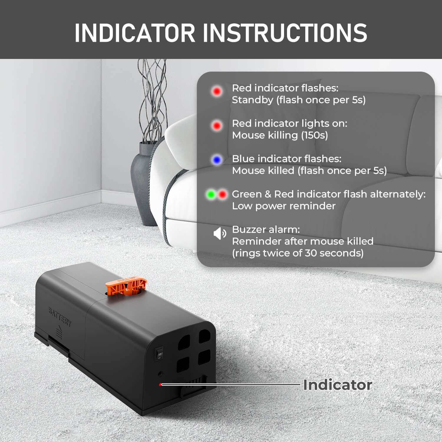 Electric Rat Trap（MK08S） - x-pest