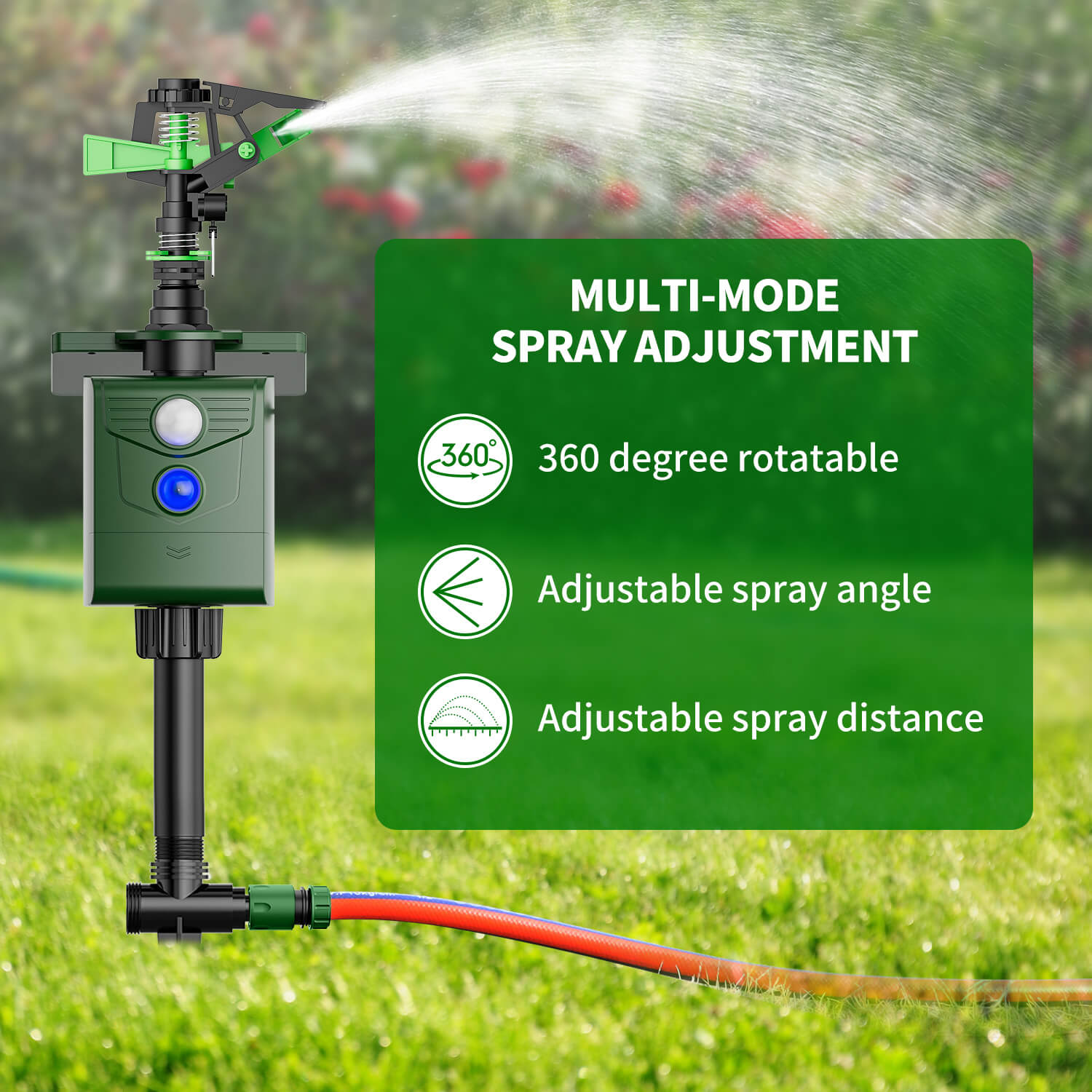 Motion Activated Sprinklers（AR38） - x-pest