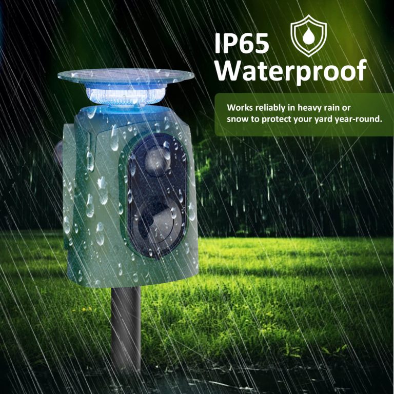 360° Motion Activated Animal Deterrent（AR52） - x-pest